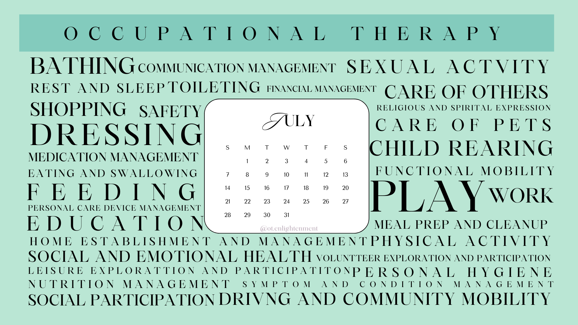 FREE JULY OT WALLPAPERS – OT.Enlightenment