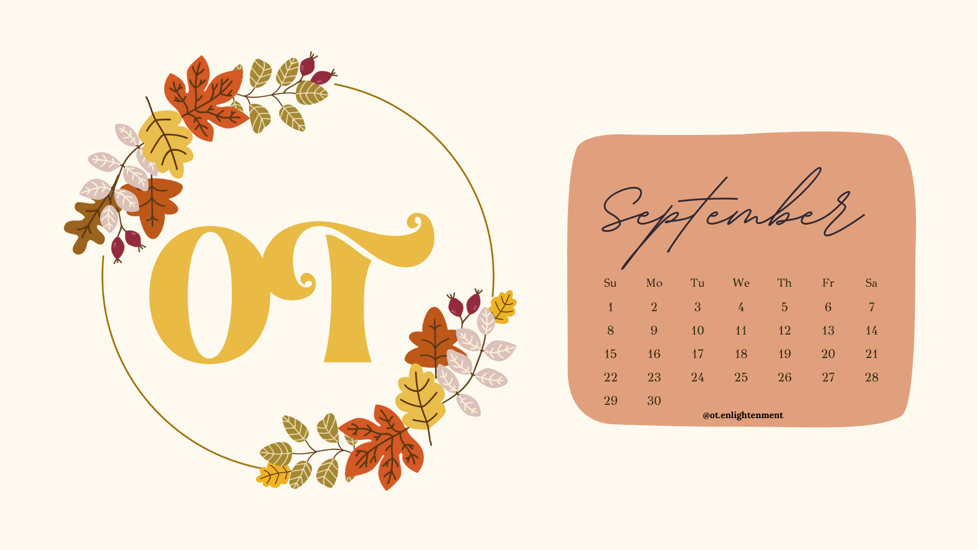 FREE SEPTEMBER OT WALLPAPERS – OT.Enlightenment